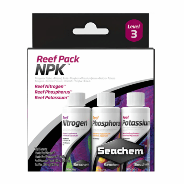 Reef Pack Npk (Nitrogen, Phosphorus, Potassium) Seachem | Fish Top